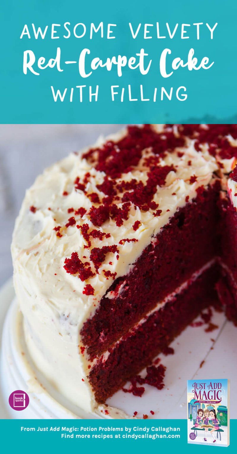 Awesome Velvety Red-Carpet Cake with Filling - Cindy Callaghan
